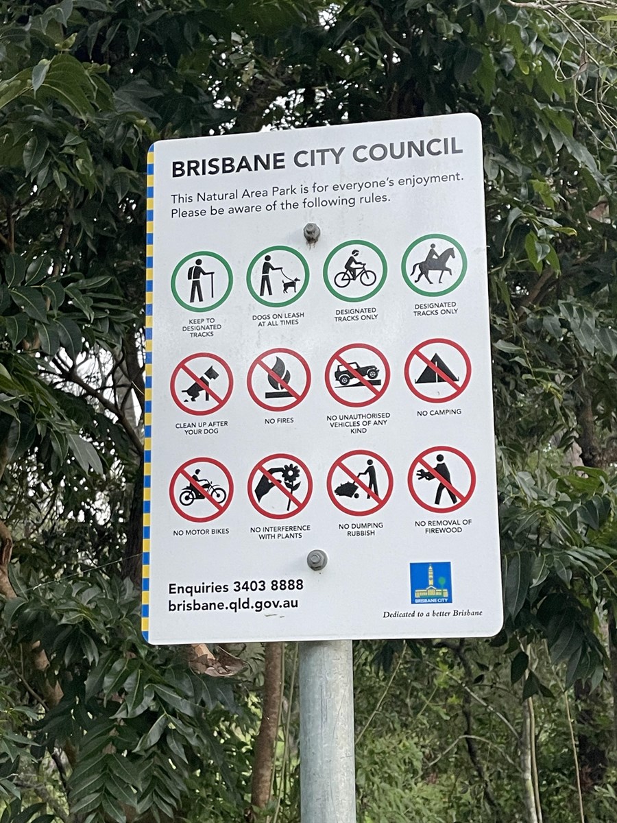 No Vehicles QLD @ BOG Places